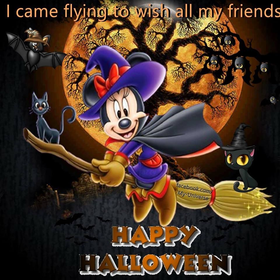 I Came Flying To Wish All My Friends, Happy Halloween Pictures, Photos ...