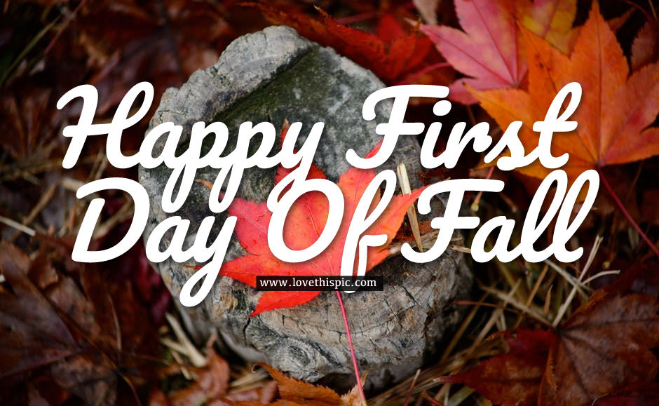 Red Leaf Happy First Day Of Fall Image Pictures, Photos, and Images for ...
