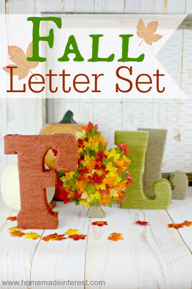 Fall Letter Set Pictures, Photos, and Images for Facebook, Tumblr ...