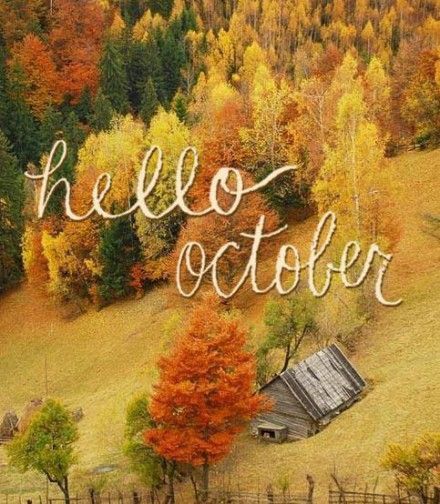 Autumn Trees Hello October Image Pictures, Photos, and Images for ...