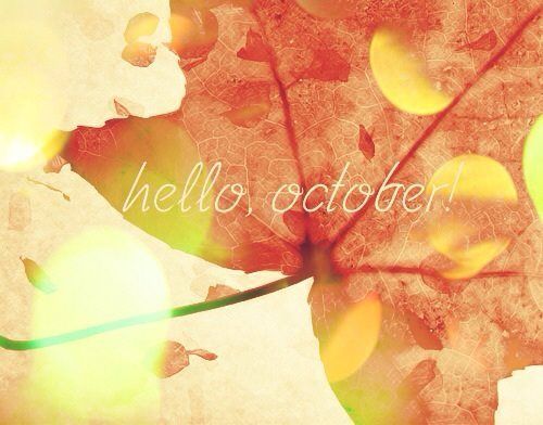 Red Hello October Leaf Pictures, Photos, and Images for Facebook ...