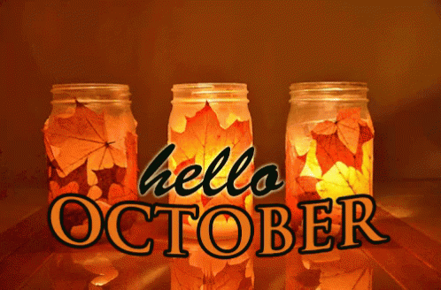 Mason Jar Hello October Gif Pictures, Photos, and Images for Facebook ...