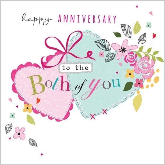 Happy Anniversary To Both Of You Pictures Photos And Images For 