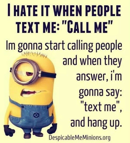 I Hate It When People Text Me: "Call Me" Pictures, Photos, and Images ...