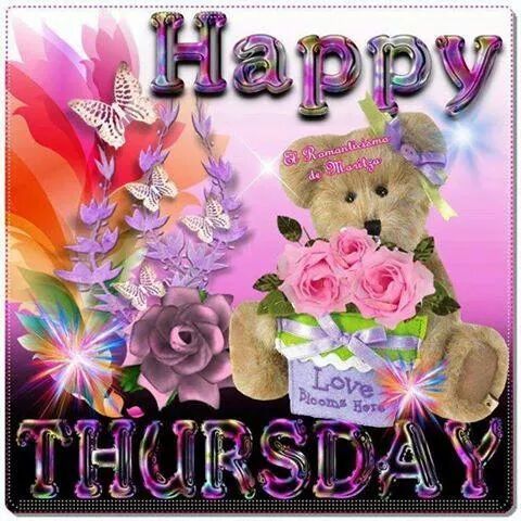 Happy Thursday Glitter