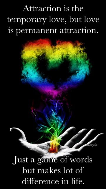 Love Is Permanent Attraction Pictures, Photos, and Images for Facebook ...