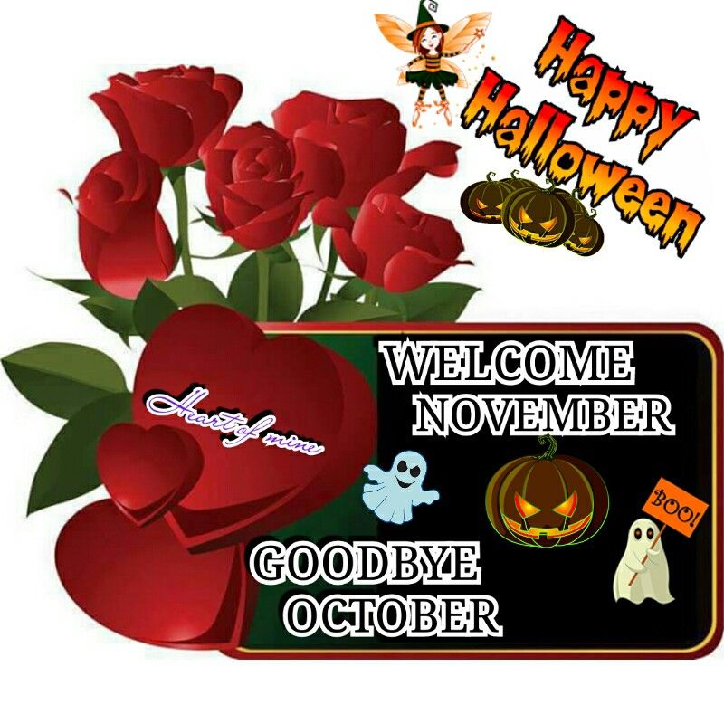 Welcome November, Goodbye October, Happy Halloween Pictures, Photos ...