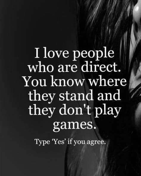 I Love People Who Are Direct Pictures, Photos, and Images for Facebook ...