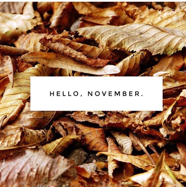Crisp Leaf Hello November Quote Pictures, Photos, and Images for ...