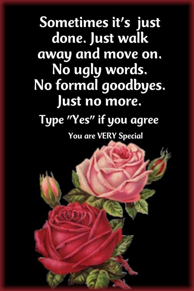 Sometimes It's Just Done. Just Walk Away And Move On. Pictures, Photos ...