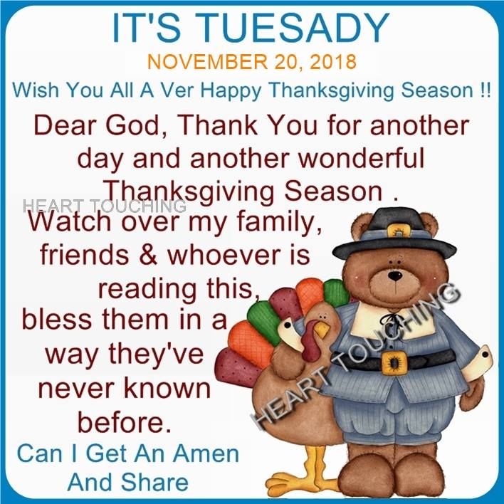 It's Tuesday November 20th Pictures, Photos, and Images for Facebook ...