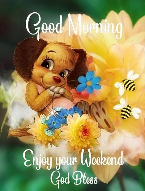 Good Morning Enjoy Your Weekend God Bless Pictures, Photos, and Images ...