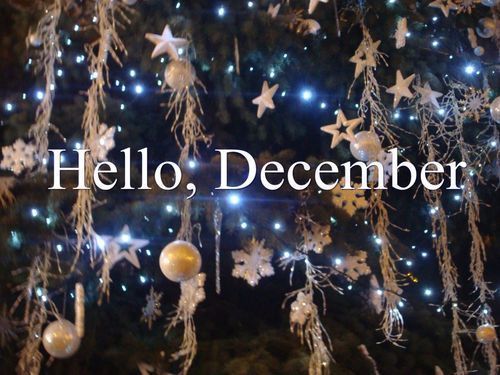Hanging Winter Ornaments Hello December Quote Pictures, Photos, and ...