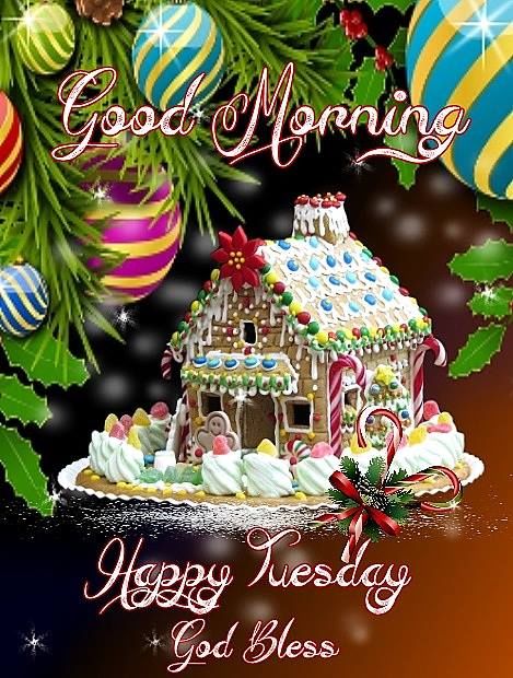 Christmas Good Morning Happy Tuesday Quote Pictures, Photos, and Images ...