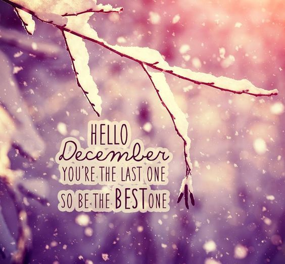 Hello December Tumblr Quotes