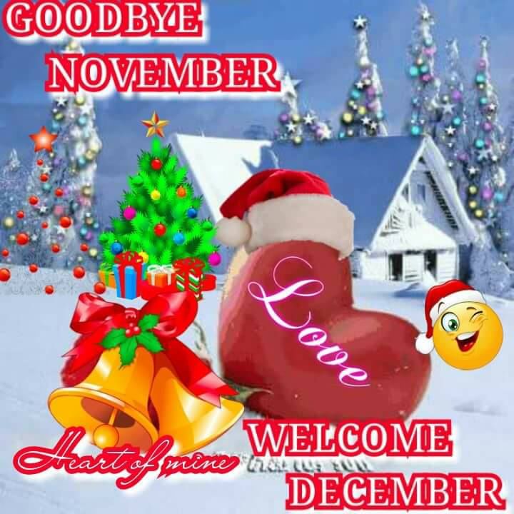 Goodbye November, Welcome December Winter Quote Pictures, Photos, and ...