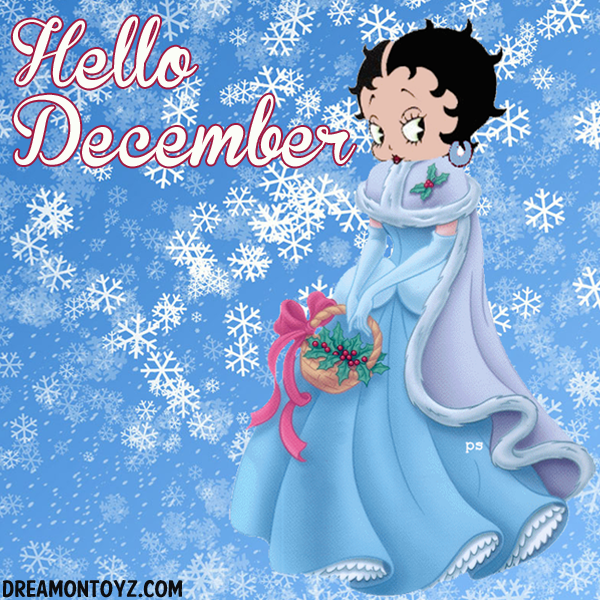 Betty Boop Hello December Quote Pictures, Photos, and Images for ...