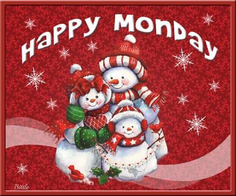 Snowman Family Happy Monday Quote Pictures, Photos, and Images for ...