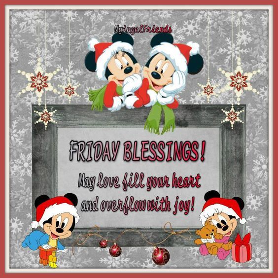 Mickey And Minnie Friday Blessings! Pictures, Photos, and Images for ...
