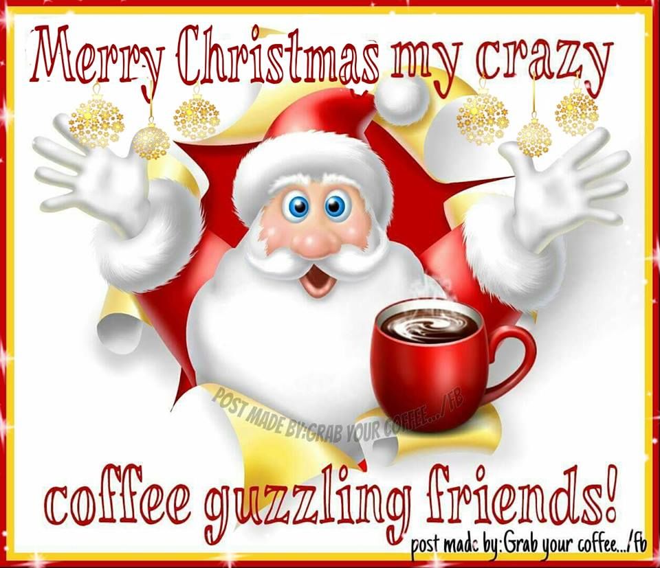 Merry Christmas My Crazy Coffee Guzzling Friends Pictures, Photos, and ...