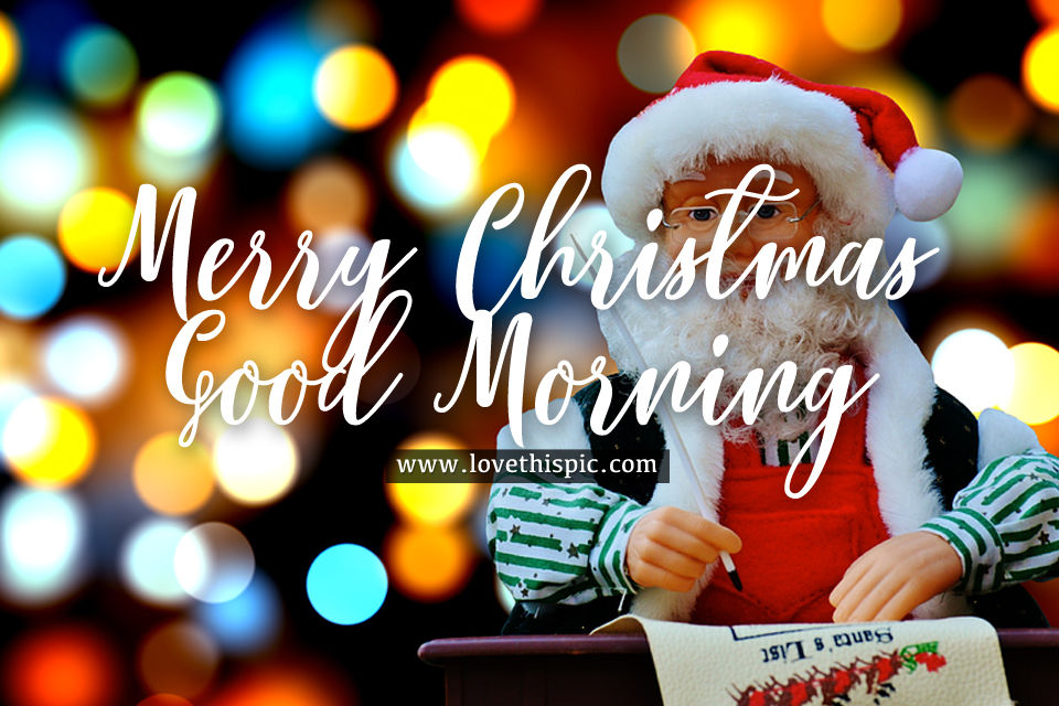 Santa Figure Good Morning Pictures, Photos, and Images for Facebook ...