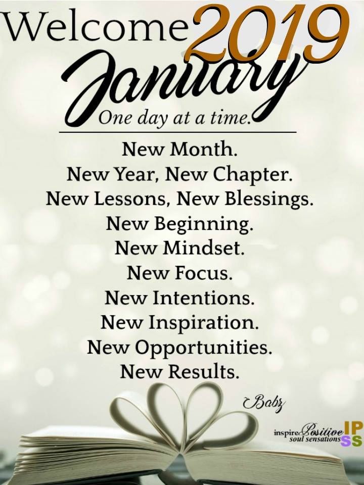 Welcome January Quotes