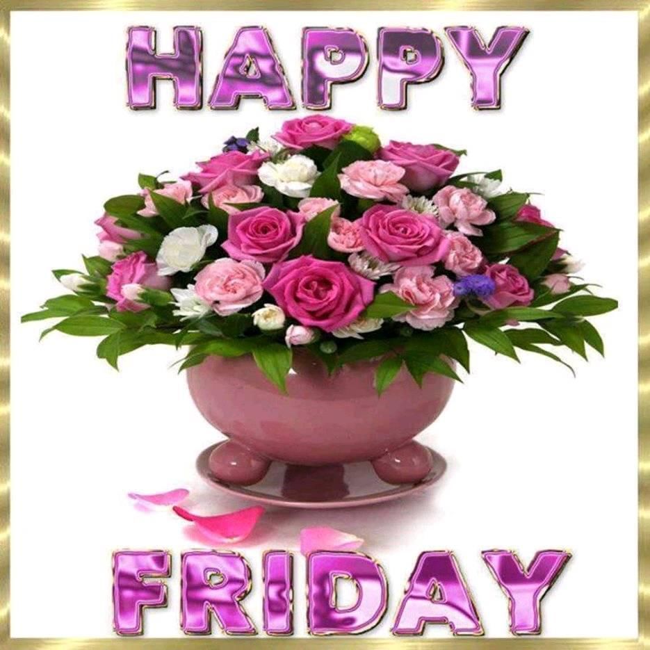 Happy Friday Flower Pot Pictures, Photos, and Images for Facebook ...