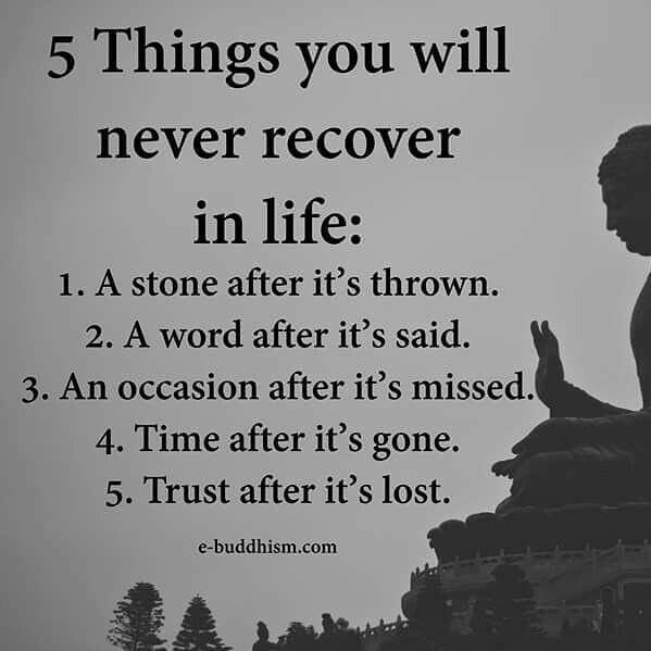 5 Things You Will Never Recover In Life Pictures, Photos, and Images ...
