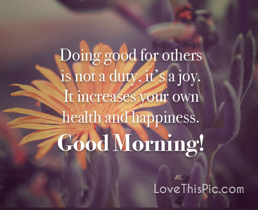 People Doing Good For Others