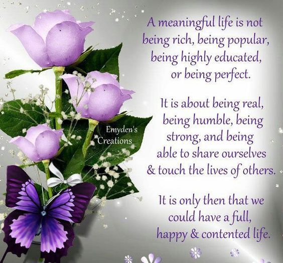 A Meaningful Life Pictures, Photos, and Images for Facebook, Tumblr ...