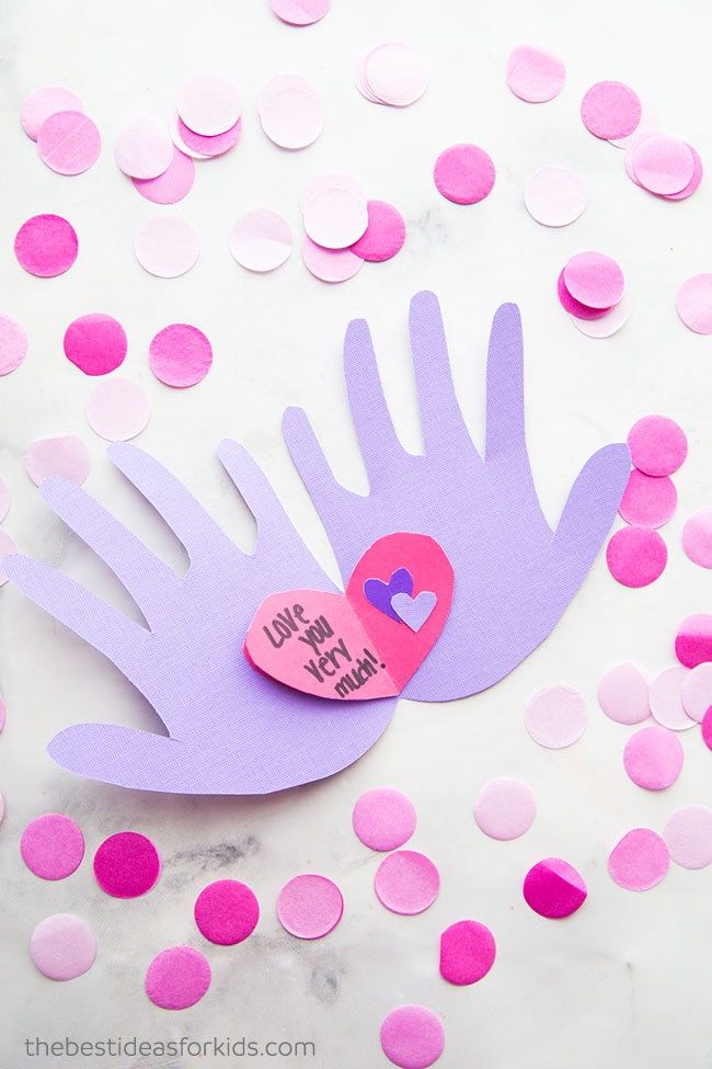 Valentine Handprint Craft Pictures, Photos, and Images for Facebook ...