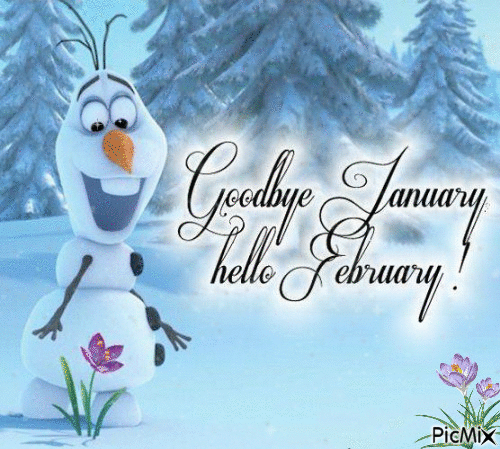 Olaf Says Goodbye To January And Hello To February Pictures, Photos ...
