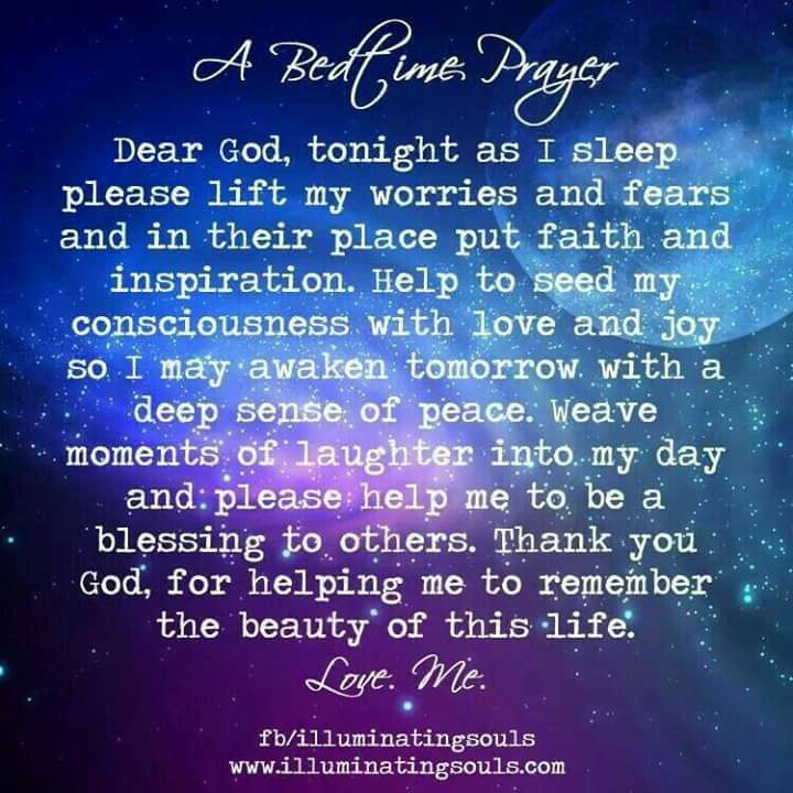 Bedtime Prayer For Adults