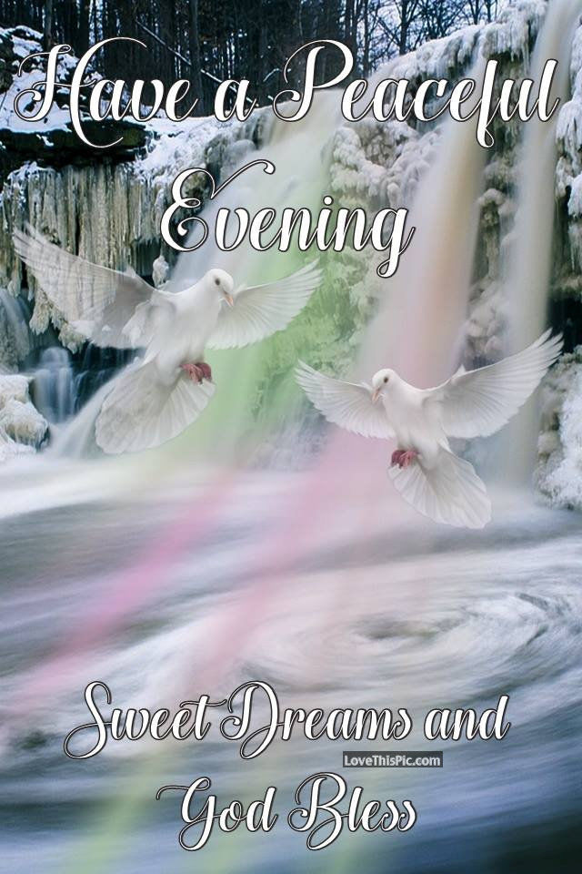 Sweet Dreams God Bless Your Peaceful Evening Pictures, Photos, and ...