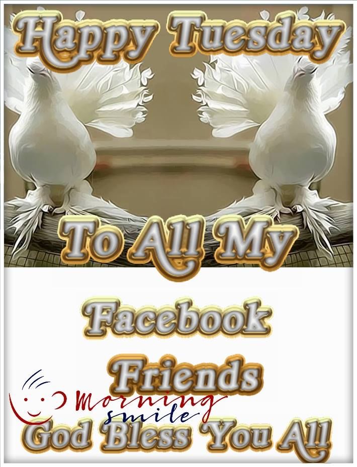 To All My Facebook Friends Happy Tuesday Pictures, Photos, and Images ...