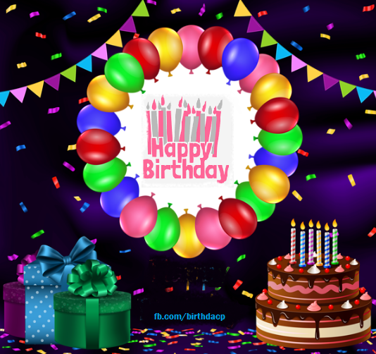 Festive Happy Birthday Image Pictures, Photos, and Images for Facebook ...