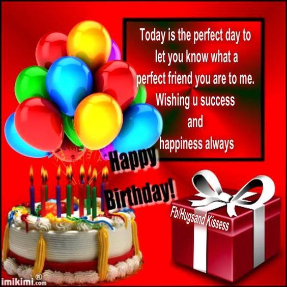 Today Is The Perfect Day To Let You Know What A Perfect Friend You Are ...