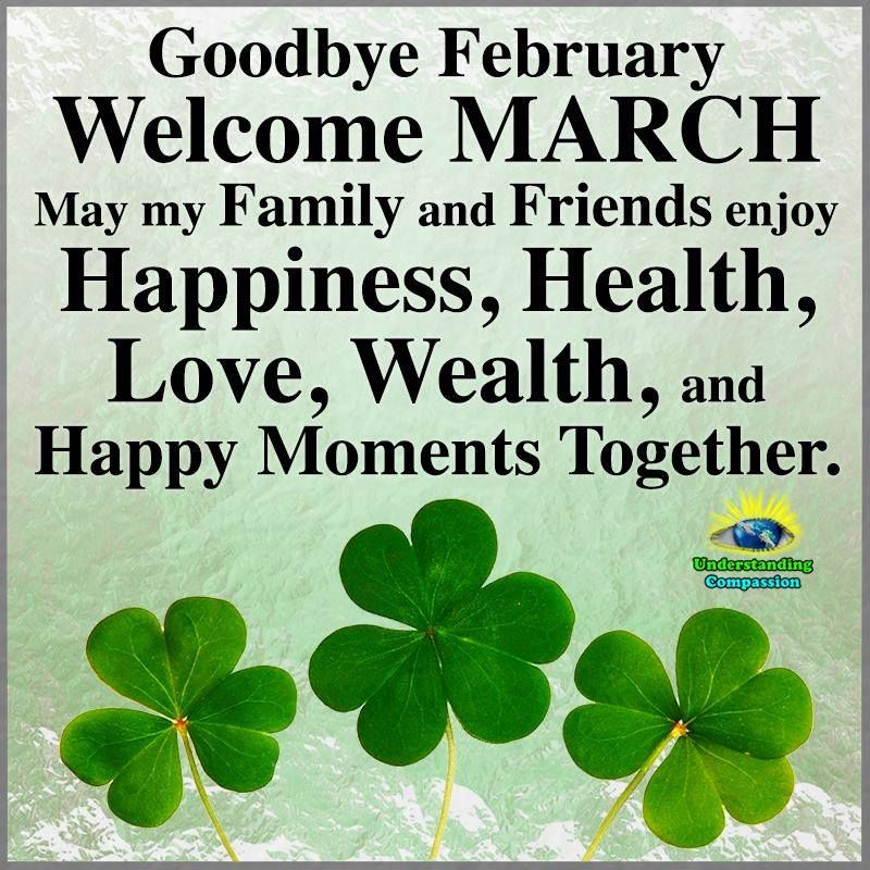 Goodbye February, Welcome March Wish Pictures, Photos, and Images for ...