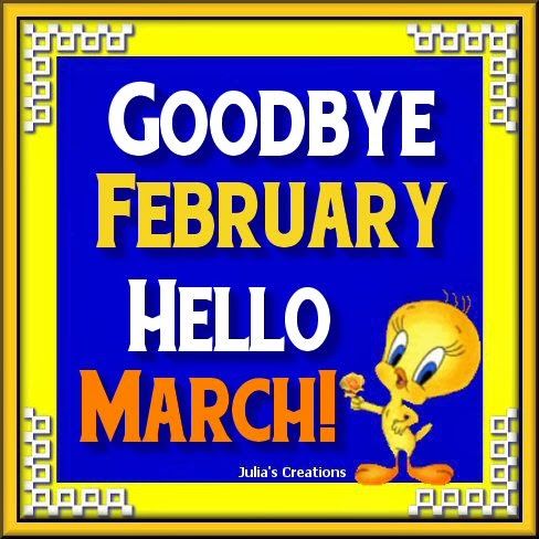 Goodbye February Hello March Pictures, Photos, and Images for Facebook ...