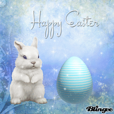 Cute White Easter Bunny Animation Pictures, Photos, and Images for ...