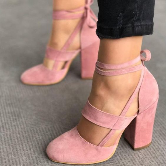 Round Toe Ankle Heels Pictures, Photos, and Images for Facebook, Tumblr ...