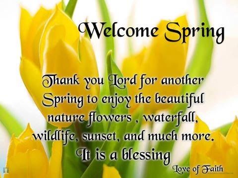 Welcome Spring Pictures, Photos, and Images for Facebook, Tumblr ...