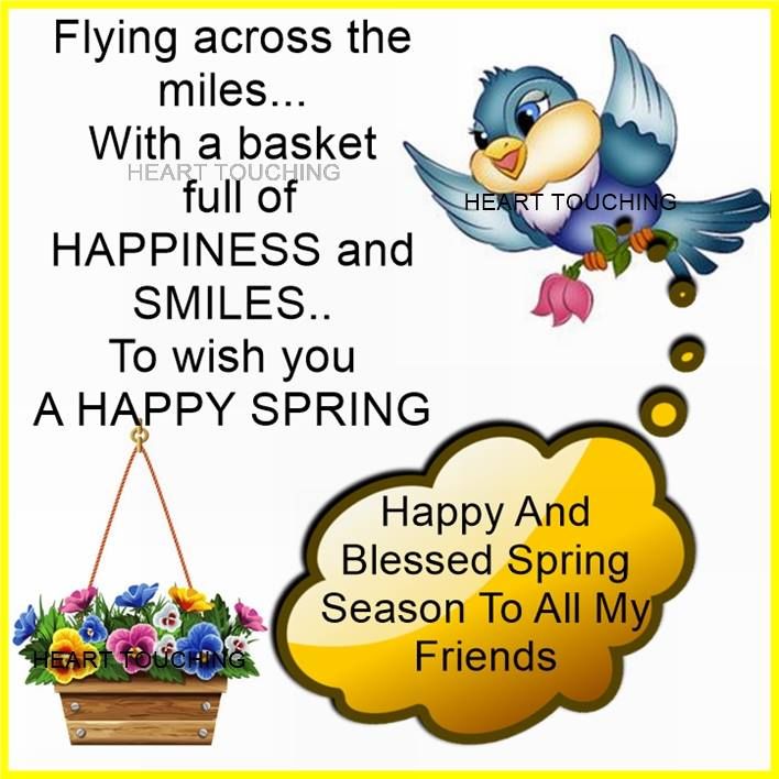Happy And Blessed Spring Season To All My Friends Pictures, Photos, and ...