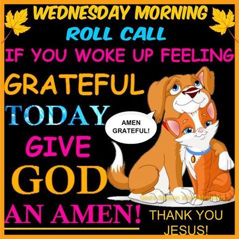 Roll Call For Wednesday Pictures, Photos, and Images for Facebook ...