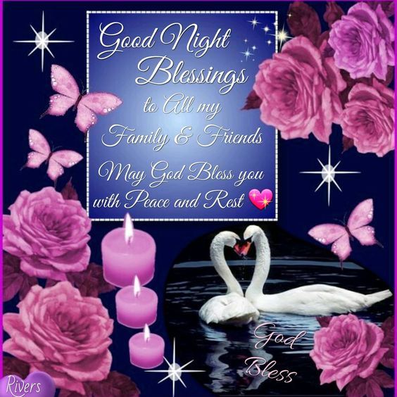 Peace And Rest Good Night Blessing Pictures, Photos, and Images for ...