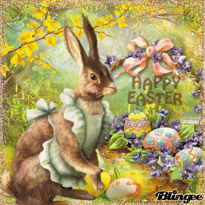 Vintage Happy Easter Bunny Pictures, Photos, and Images for Facebook ...