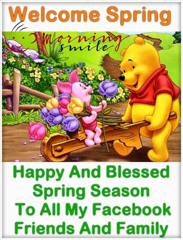Happy And Blessed Spring To All My Facebook Friends Pictures, Photos ...