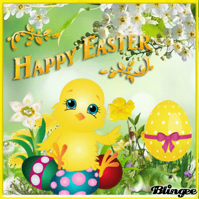 Yellow Happy Easter Chick Pictures, Photos, and Images for Facebook ...