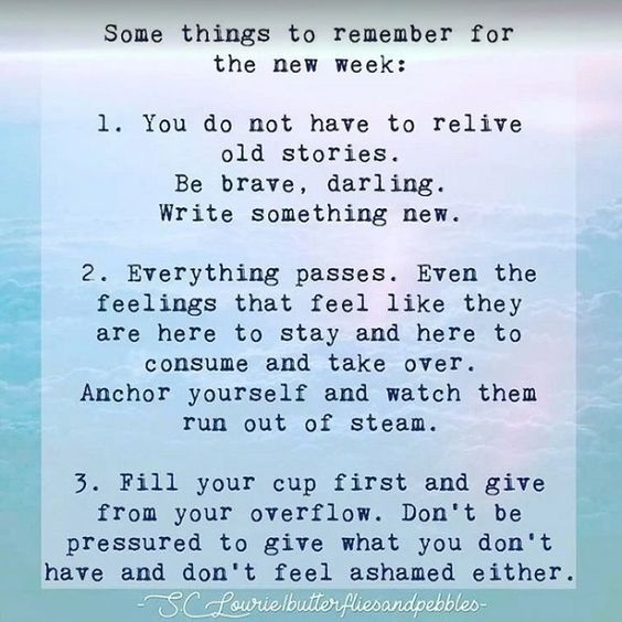 Somethings To Remember For The New Week Pictures, Photos, and Images ...