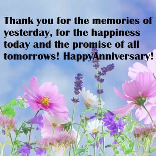 Thank You For The Memories Of Yesterday, For The Happiness Today And ...